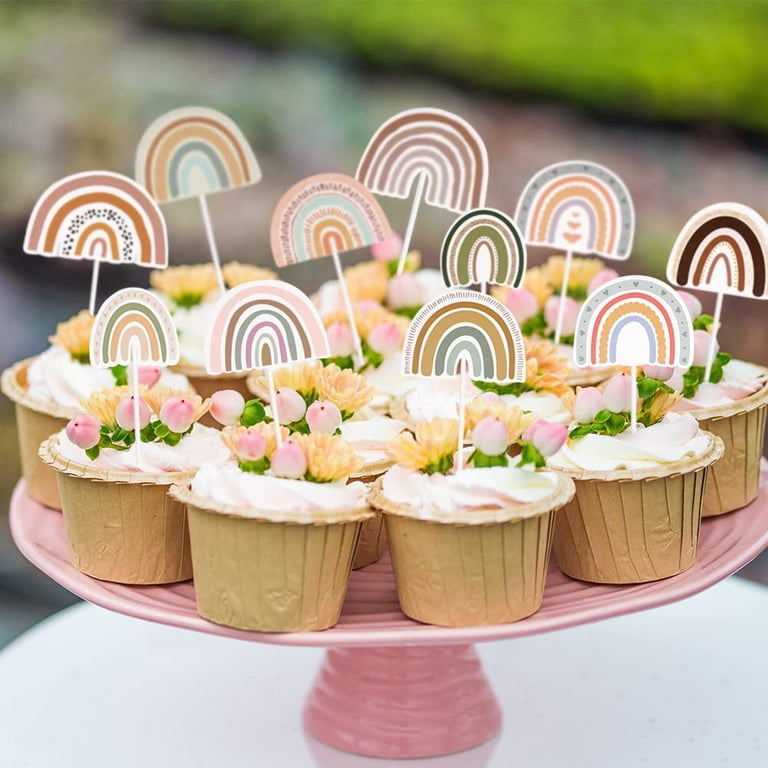 Cupcakes De Baby Shower Boho All White Bohemian Baby Shower | Lace,