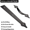 Decorative Magnetic Garage Door Hinges Hardware, 6 Pieces Accents ...