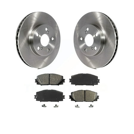 Transit Auto - Front Disc Brake Rotors And Semi-Metallic Pads Kit For ...