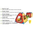 UTEX 3 in 1 Pop Up Play Tent with Tunnel, Ball Pit, Indoor/Outdoor ...