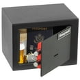 Honeywell Safes, 0.18 Cu ft, Black Small Steel Key Lock Security Safe ...