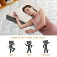Ntbay Soft Neck Protection Pillow, Breathable Memory Foam Pillow for ...