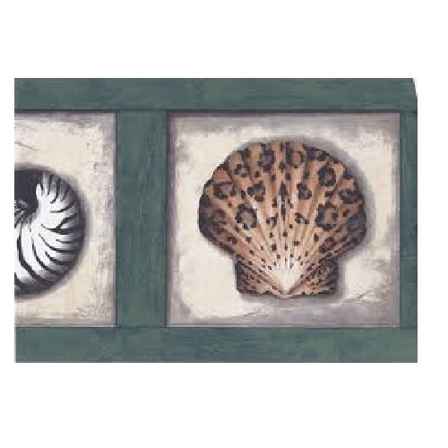 Seashells Wallpaper Border