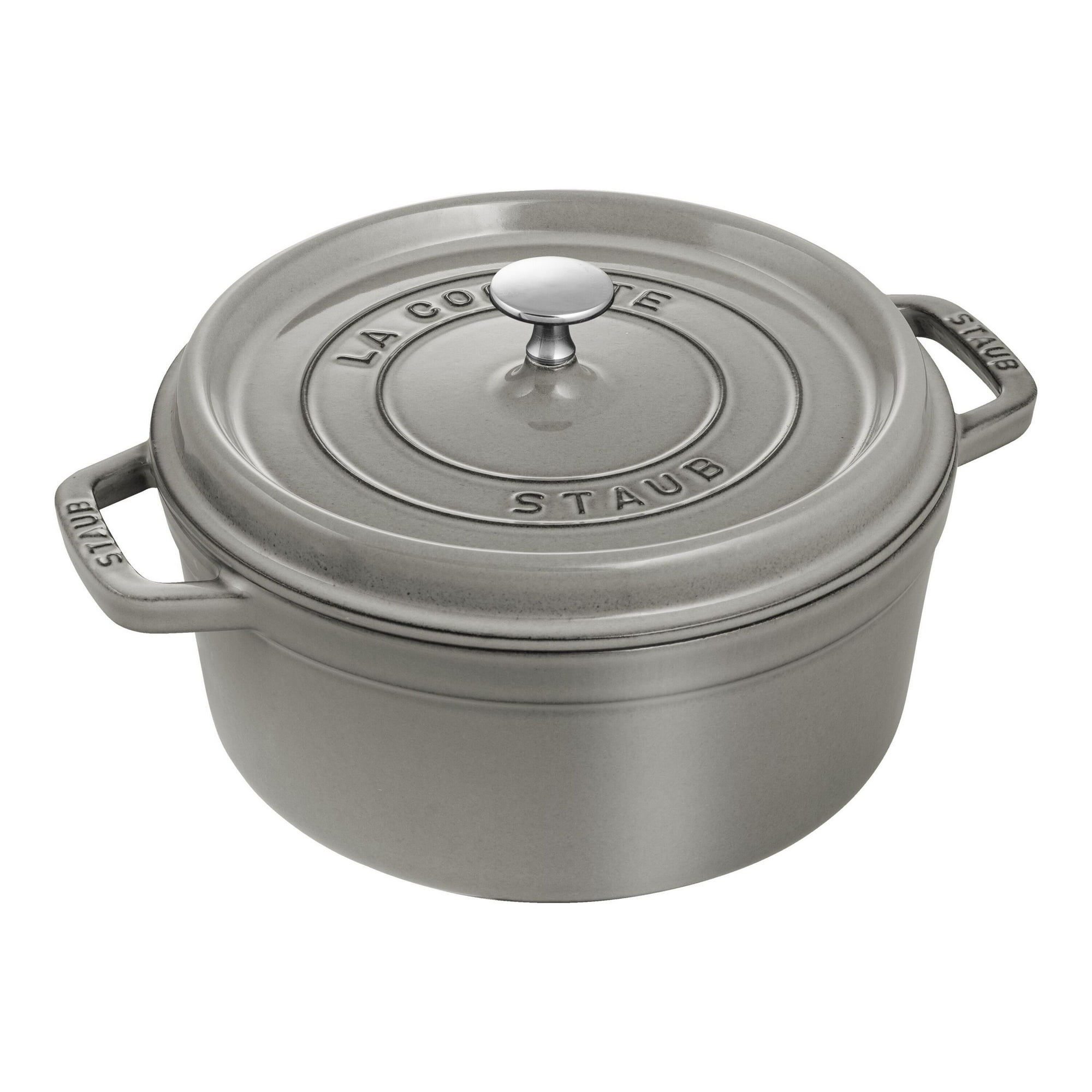 Click here for Staub La Cocotte 3.7 L Cast Iron Round Cocotte  Gr... prices