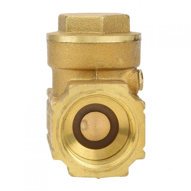 ANGGREK Brass Swing Check Valve One-way Check Valve Oil Water - Walmart.ca