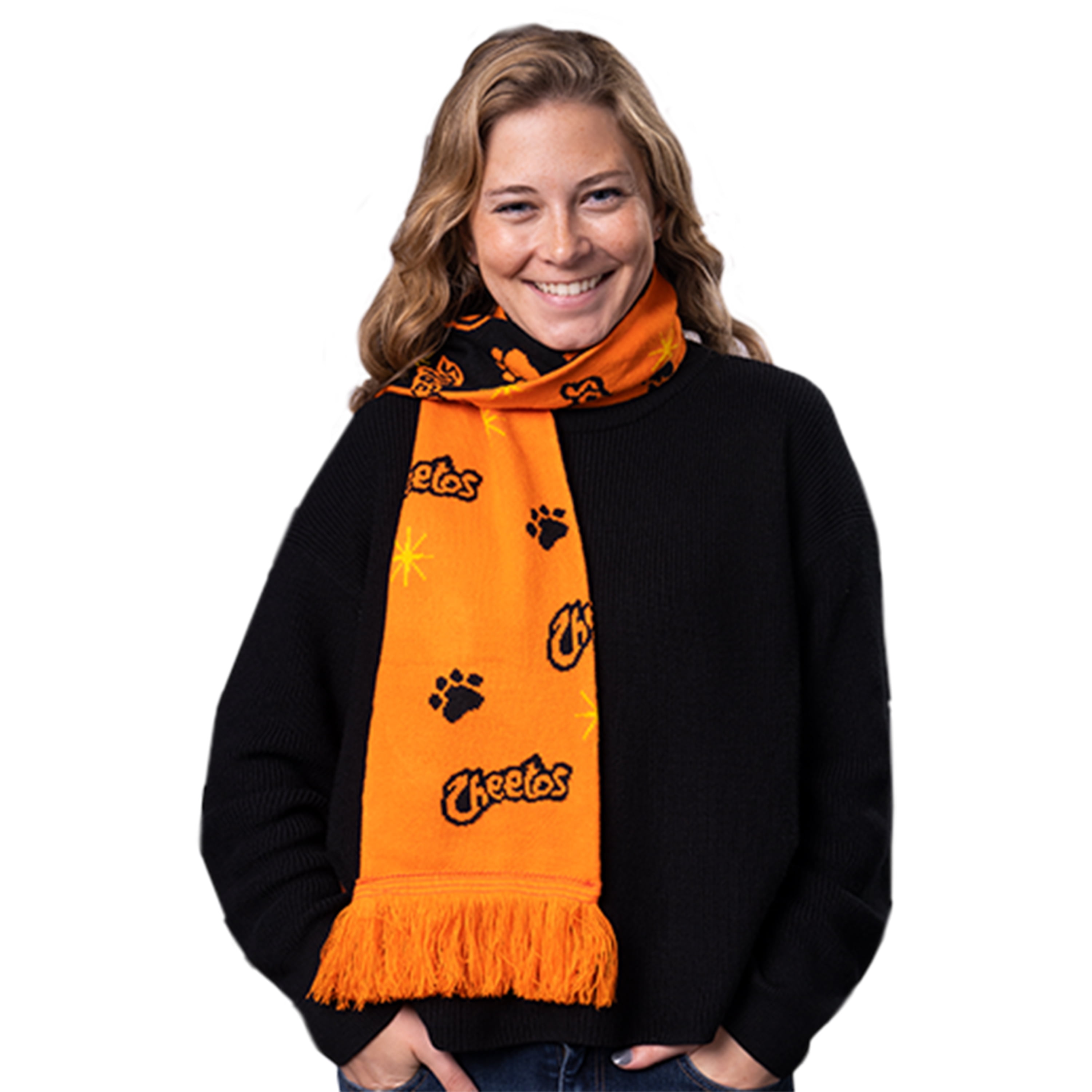 Buy Cheetos Crunchy Cheese Flavored Snacks 8.5oz and Scarf Holiday ...