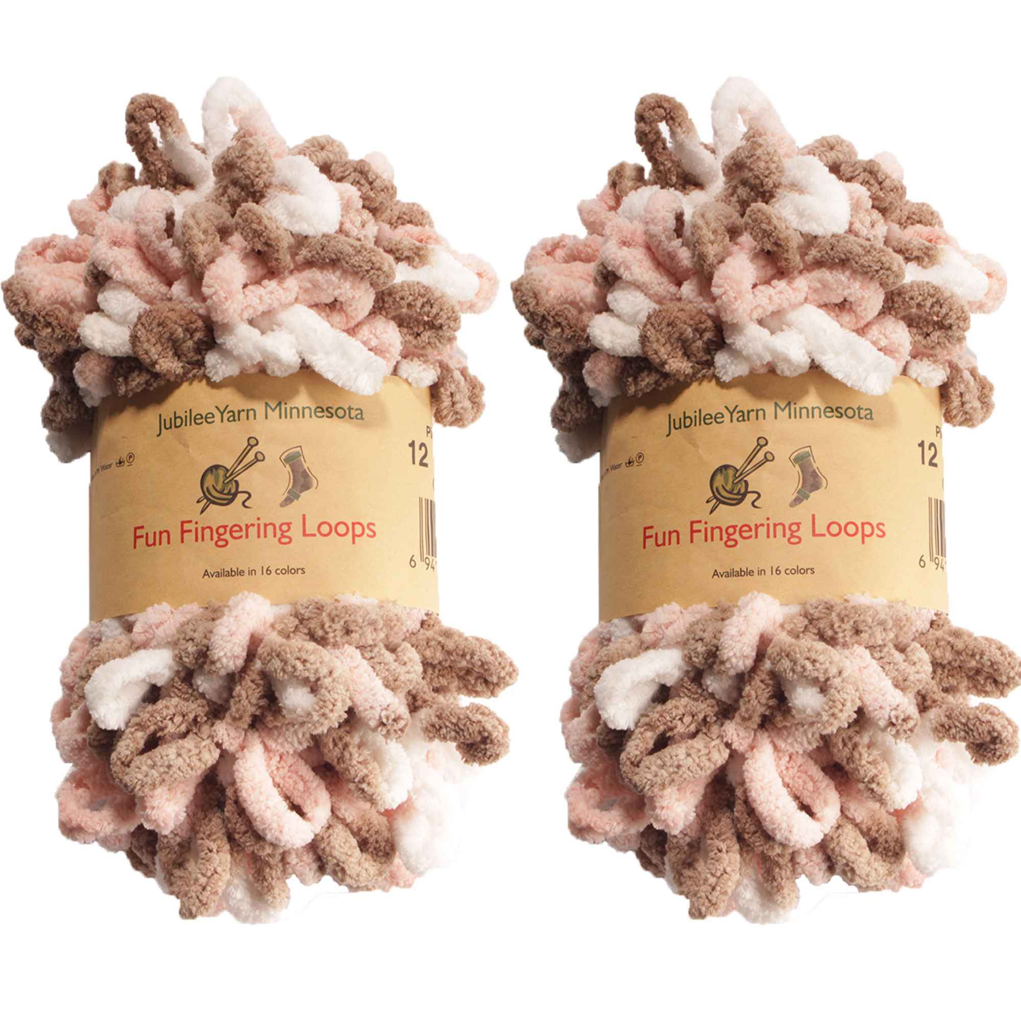 BambooMN Finger Knitting Yarn - Fun Finger Loops Yarn - 100% Polyester ...