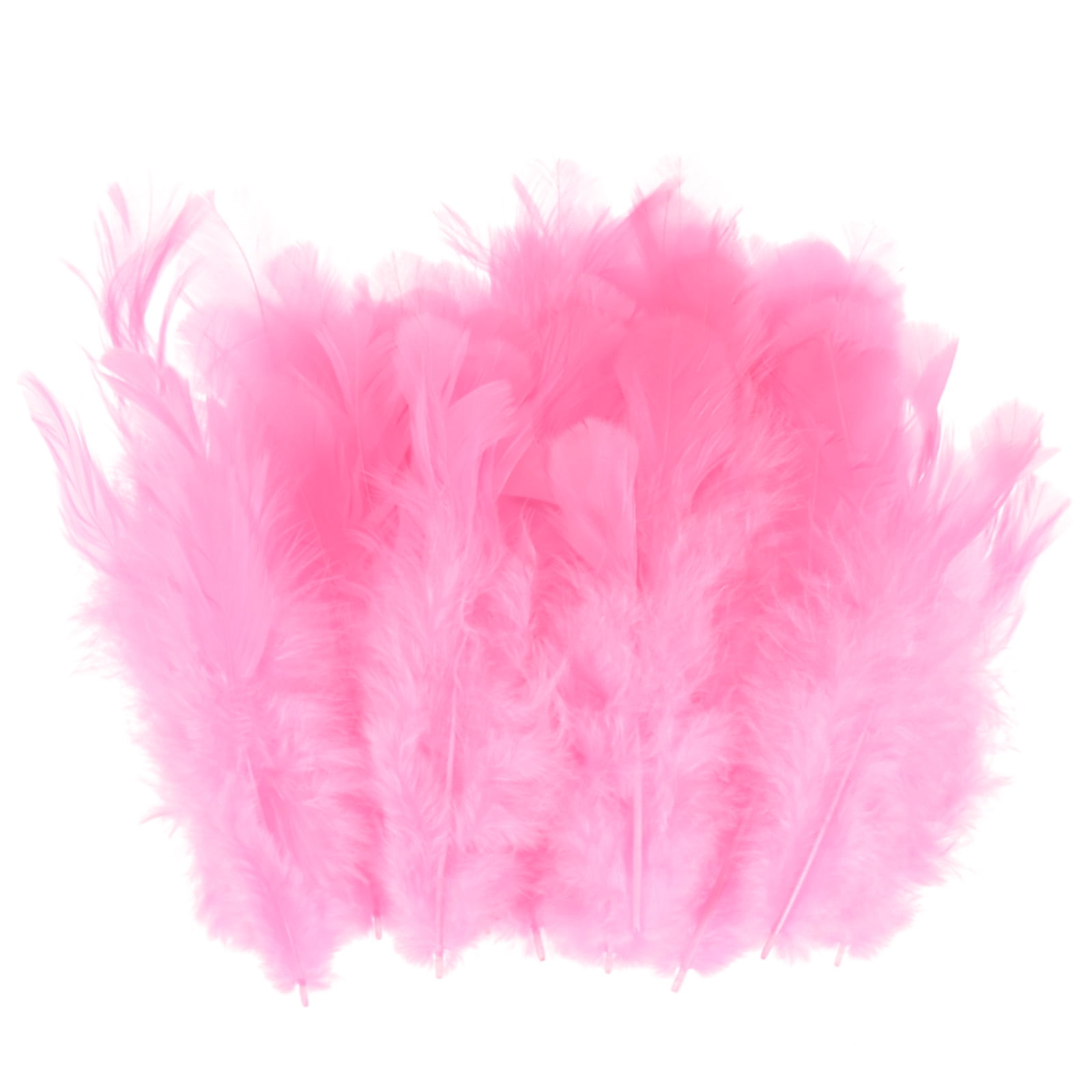 Click here for Uxcell 100 Pack Feathers For Crafting Dark Pink 1.... prices