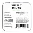 Simply Mints - Peppermint Natural Mints, 30g, Aspartame-Free, Gluten ...