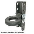 Raw Steel Pintle Hitch Lunette Eye Ring - 24,000 lbs, 3 inch ID - for ...