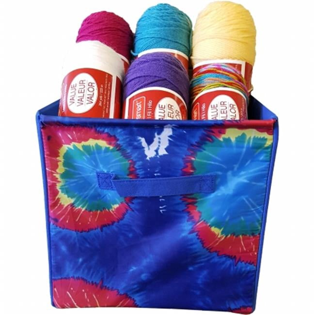 Yarn & Craft Storage Cube 12"X12"X12"-Blue Tie Dyed | Walmart Canada