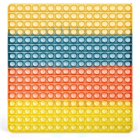 HTCM Jumbo Pop On It, Big Pop Push It Bubbles Fidget Sensory Toy, Giant ...
