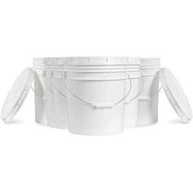 5-Gallon Bucket, White - Walmart.com
