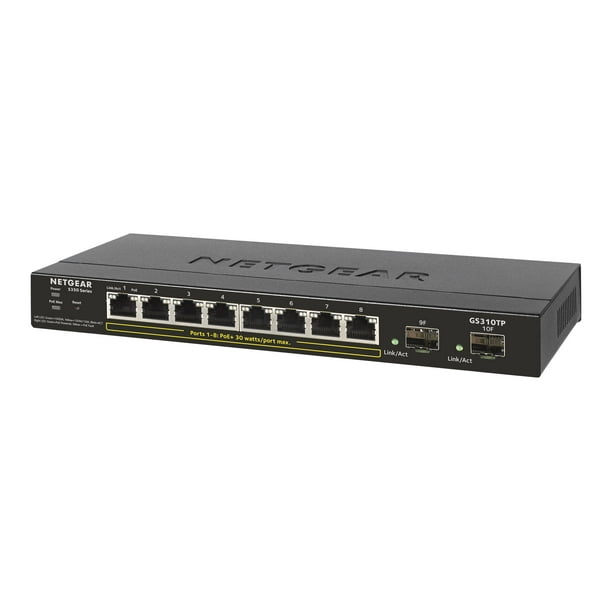 8 Ports Yes Ethernet Switch - 8 x Gigabit Ethernet Network, 2 x Gigabit ...