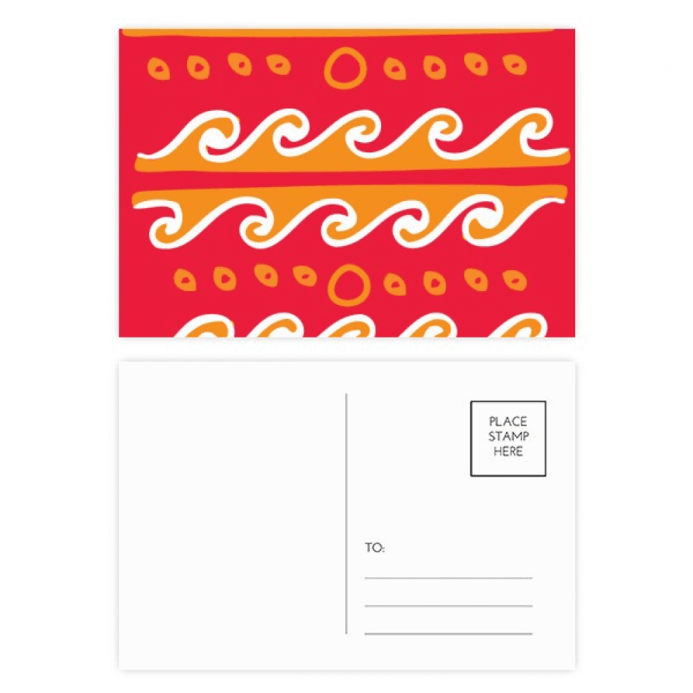 Fire Wave Mexico Totems Ancient Civilization Postcard Set Birthday ...