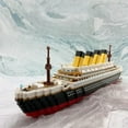 4000+Pcs Titanic Model Cruise Ship Building Blocks MOC Boat Bricks ...