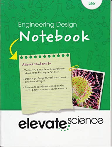 Pre-Owned ELEVATE MIDDLE GRADE SCIENCE 2019 ENGINEERING DESIGN NOTEBOOK ...
