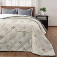 Bull Skull Quilted Comforters Cooling Blanket Cal King Size, Western ...