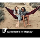Bear Butt Double Camping Hammock, Portable Lightweight Travel Gear ...