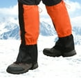 1 Pair Snow Boot Leg Gaiters Wear-Resistant Waterproof Adjustable Men ...