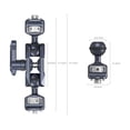 SmallRig Magic Arm with Dual Ball Heads, Arri Locating Screw and 1/4 ...