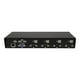 StarTech 4-Port USB VGA KVM Switch with DDM Fast Switching Technology and Cables - Walmart.com