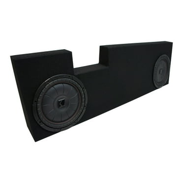 09-15 Ford F-150 Super Crew Truck Kicker Comp C12 Single 12" Sub Box Final 4 Ohm - Walmart.com