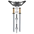 Adventure Force Ninja Warrior Toy Set for Kids with Swords, Dagger ...