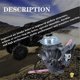 Carburetor ATV Carb 0470-458 0470-504 Fit for 2003 Arctic Cat Carb ...