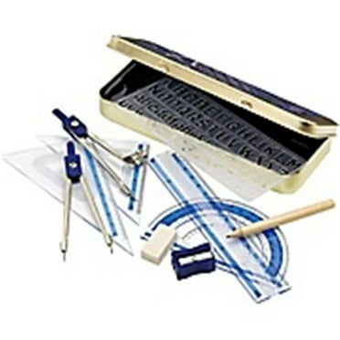 Westcott 15-Piece Count Architectural Drafting and Design Math Tool Kit ...