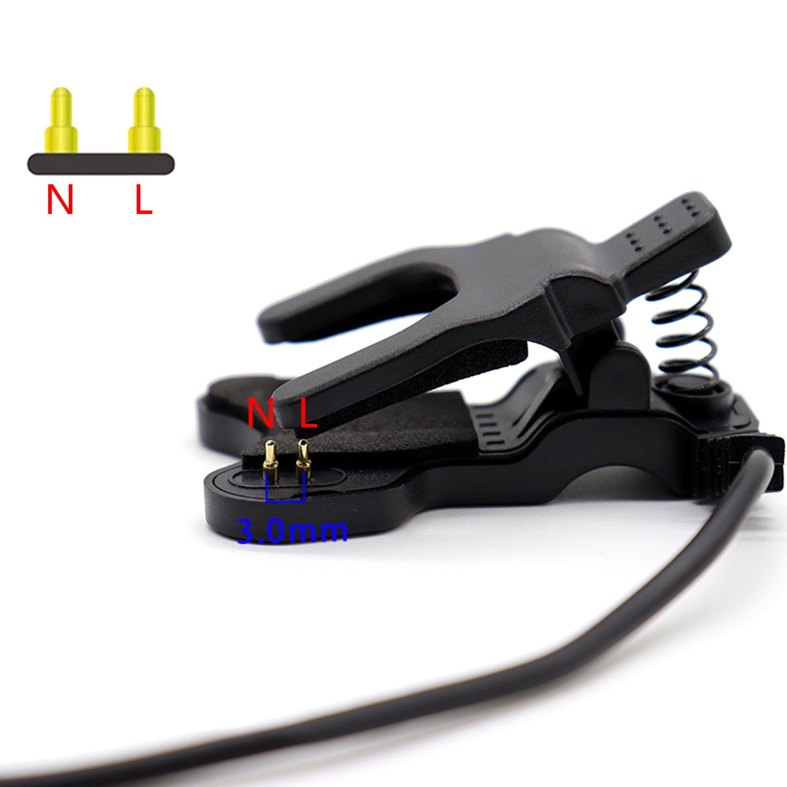 for Smart Watch Charger Universal USB 5V Charging Cable Charger Clip 2 ...