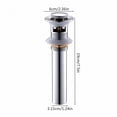 ACDANC 2026 New Hair Drain Catcher,Copper and Stainless Steel Material ...