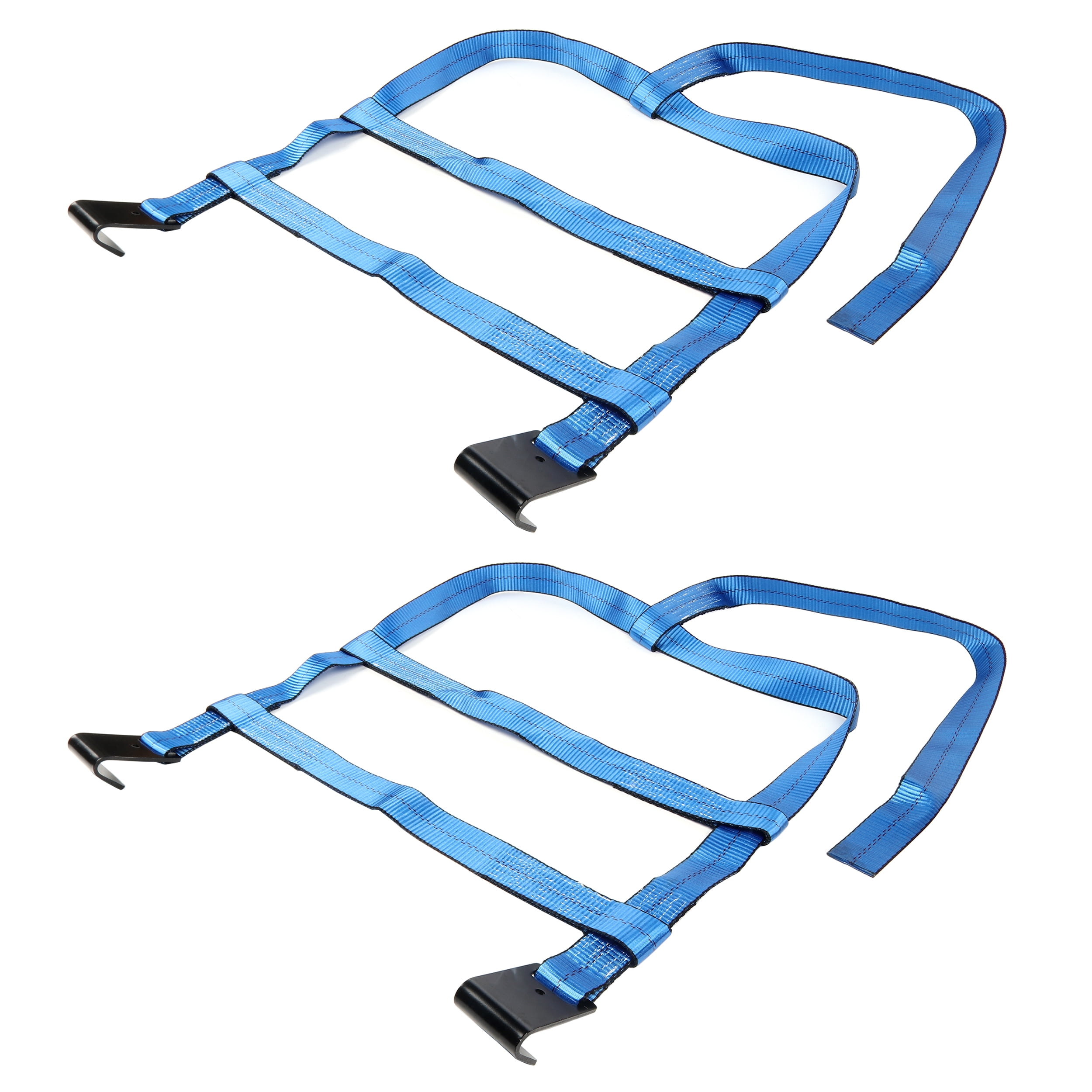 ECCPP (2X) Tow Dolly Basket Strap with Twisted Snap Hooks Blue ...
