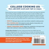 The Easy College Cookbook: 75 Quick, Affordable Recipes for Campus Life ...
