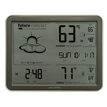 AcuRite Home Weather Station with Vertical Color Display, Wireless ...