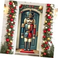 Myst Design Christmas Door Cover Soldier Festive Nutcrackers Standing ...