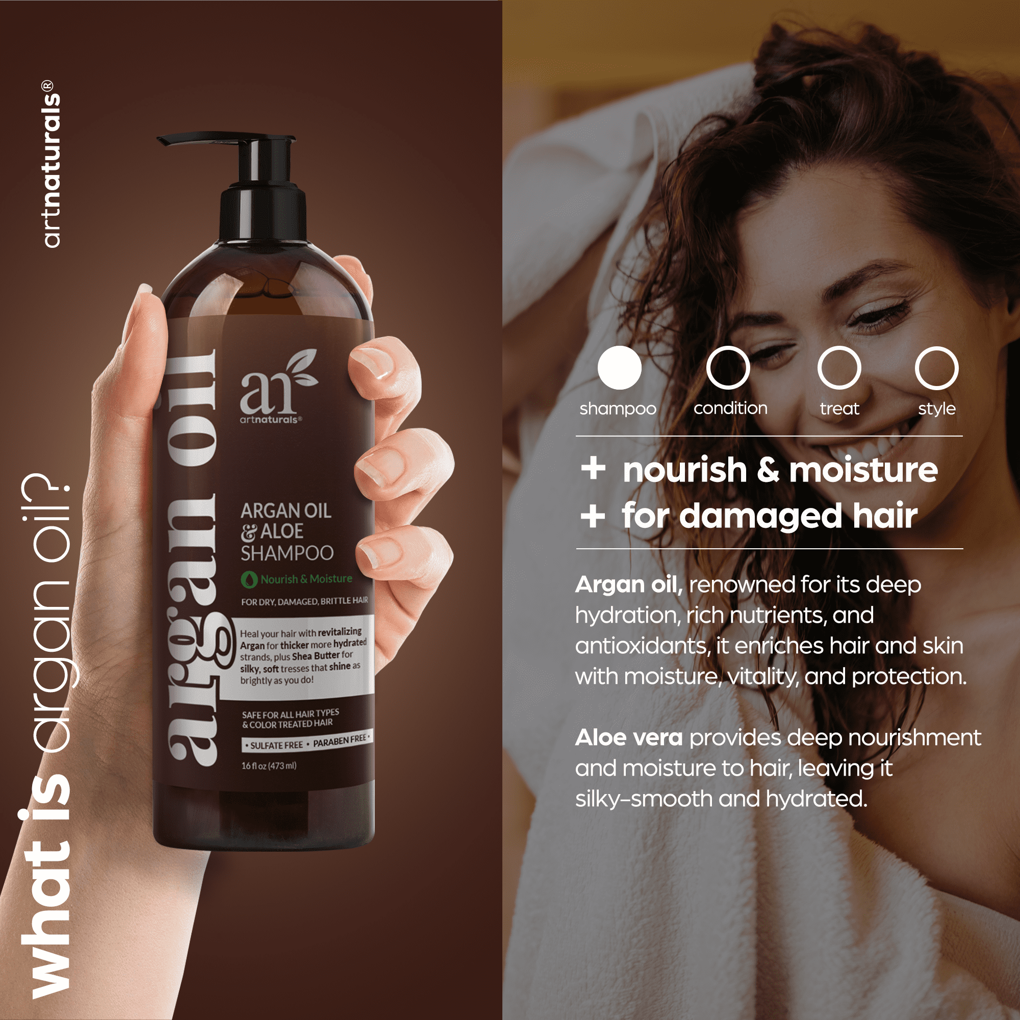 Art natural shampoo store