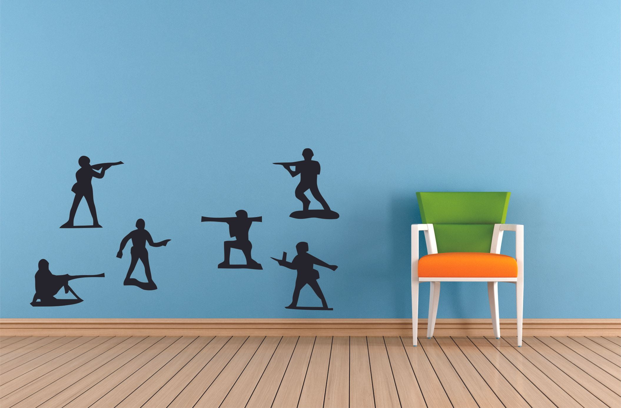 Toy Story Green Army Men Soldier Sarge Cartoon Wall Sticker Art Decal ...