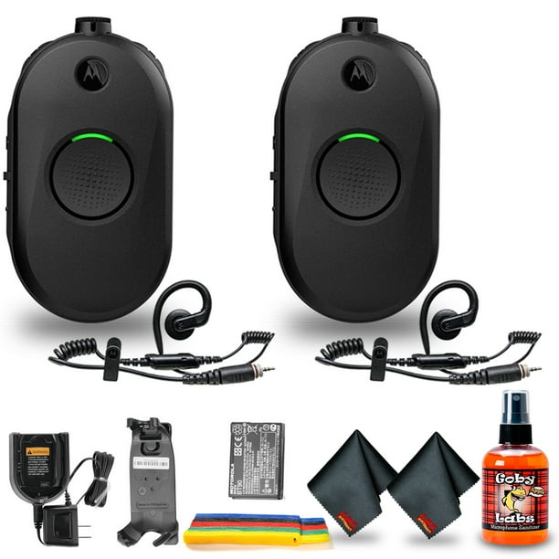 2 x Motorola CLP1010e 1-Channel 2-Way UHF Business Radio (CLP1010E ...