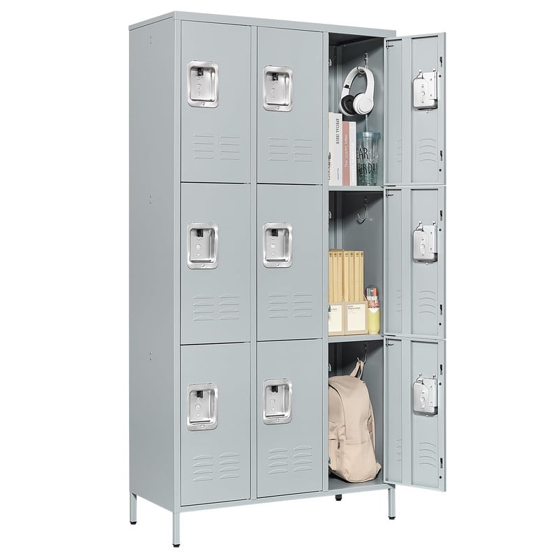 STANI Metal Locker 9 Doors Employees Locker Storage Cabinet Locker ...