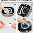 Apple Watch Ultra Case for 49mm Watch Case Built-in Tempered Glass ...