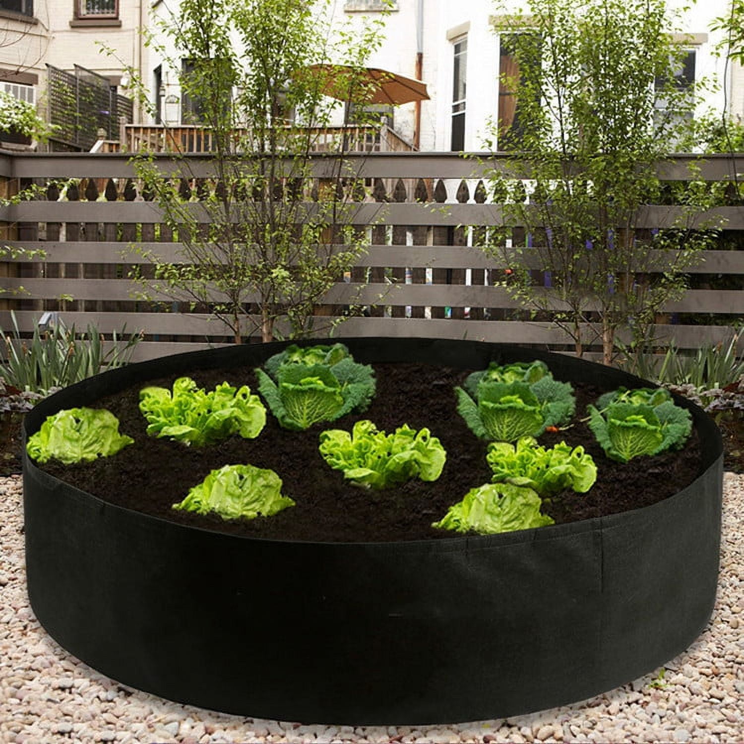 Click here for Tophomer Outdoor Round Planters Pot Jardiniere Gar... prices