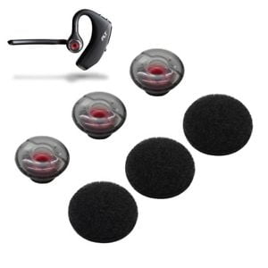 (3) Replacement Ear Tips Buds Earbuds for Plantronics Voyager Bluetooth ...