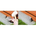 Bedrocks Trim-Free Lawn Edging Gray, 20 Feet, Natural Stacked Slate ...