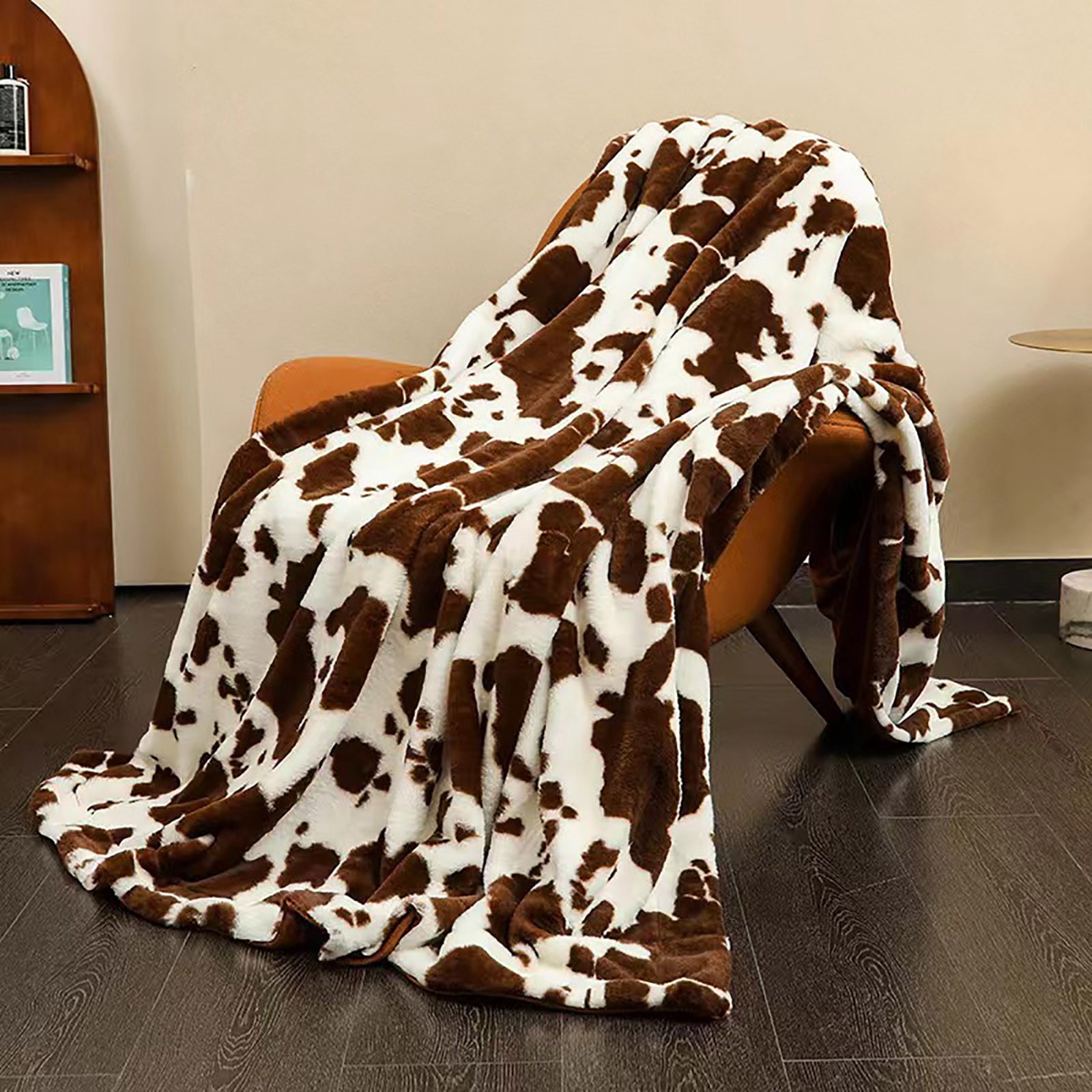 SDJMa Large Throw Blanket,Reversible Brushed Flannel Fleece Plush ...