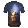 Joseph Ferdinand Lancrenon - Boreas abducting Oreithyia 1822 Mens T ...