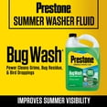Prestone Bug Wash Windshield Washer Fluid, 1 Gallon (Pack of 2 ...