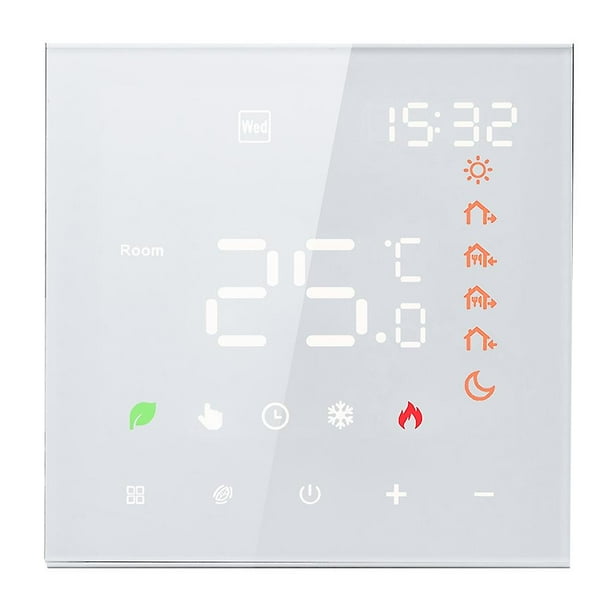 Smart Tuya Wifi Thermostat Voice Control 3a Digital Programmable Lcd ...