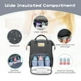 Kemier Multifunctional Diaper Bag with Changing Station, Large Capacity ...