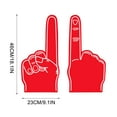 Foam Finger Sports Fan Accessory, Large EVA Cheer Hand, Durable ...